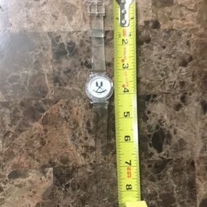 Armitron | Accessories | Vintage Armitron Analog Smiley Face Clear ...